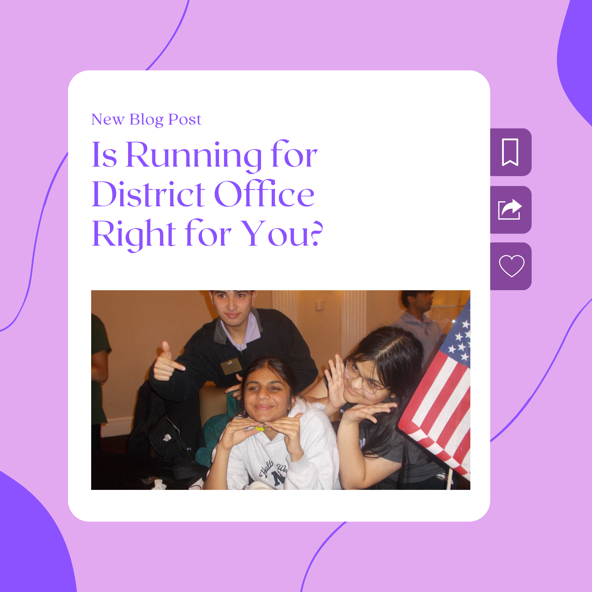 Is Running for District Office Right for You? - NJ Key Club